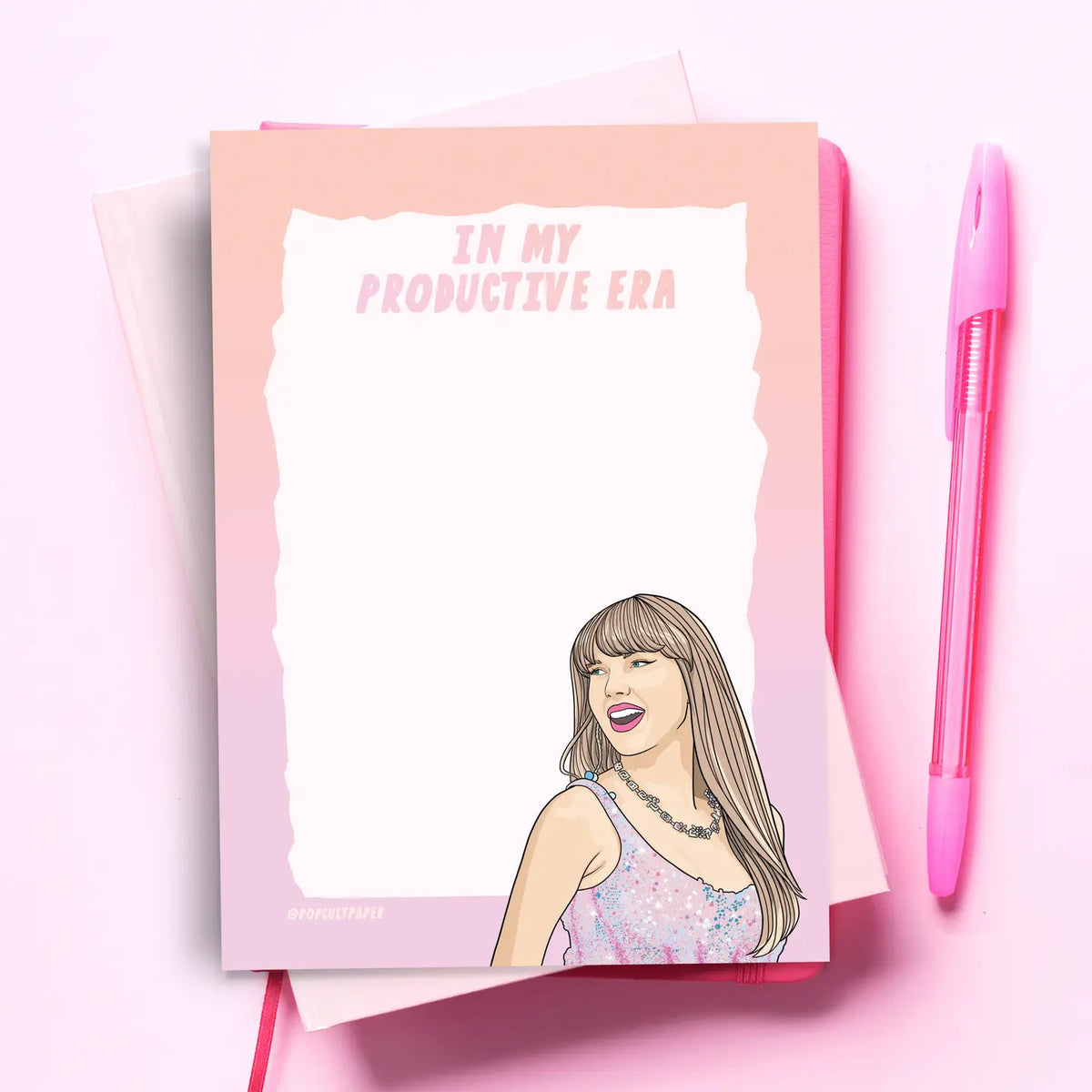 Productive Era Taylor Swift Notepad | Giftbar